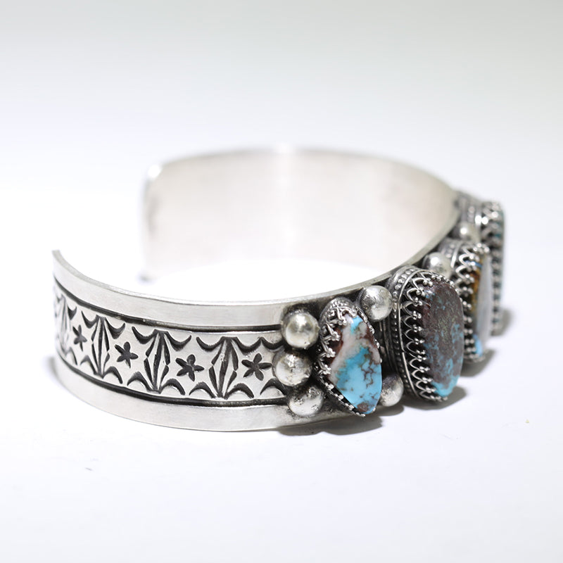 Bisbee Bracelet by Chris Etsitty 5-1/2" – Gallup Trading