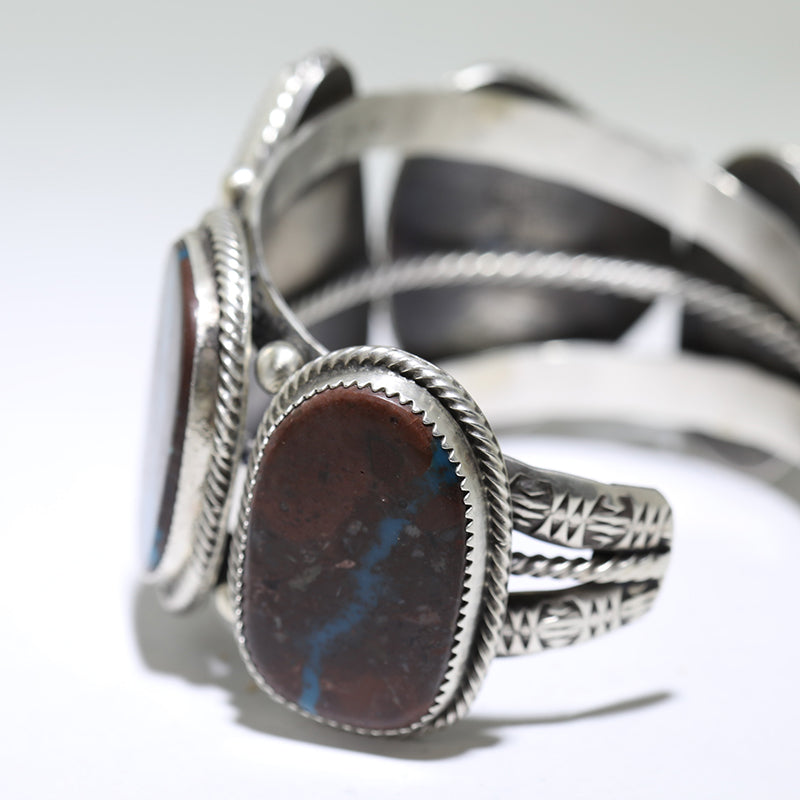 Bisbee Bracelet by Chris Etsitty 5-1/2" – Gallup Trading