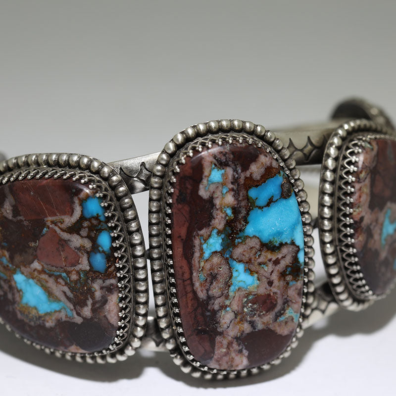 Bisbee Bracelet by Chris Etsitty 5-3/4" – Gallup Trading