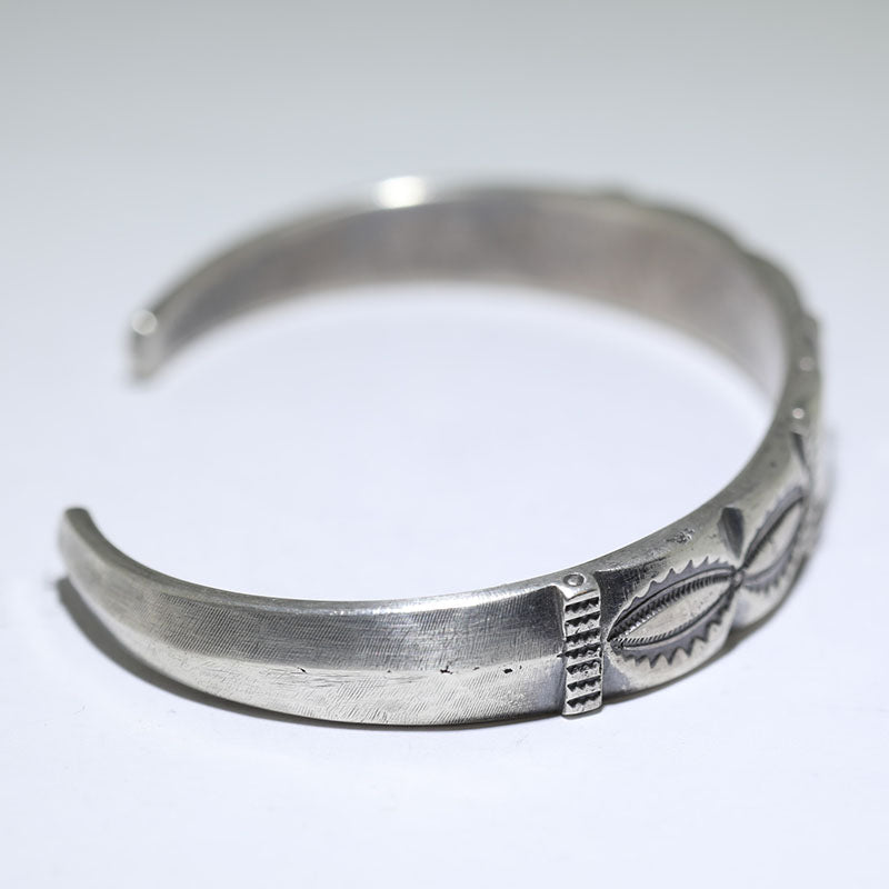 Silver Bracelet by Jesse Robbins 6" – Gallup Trading