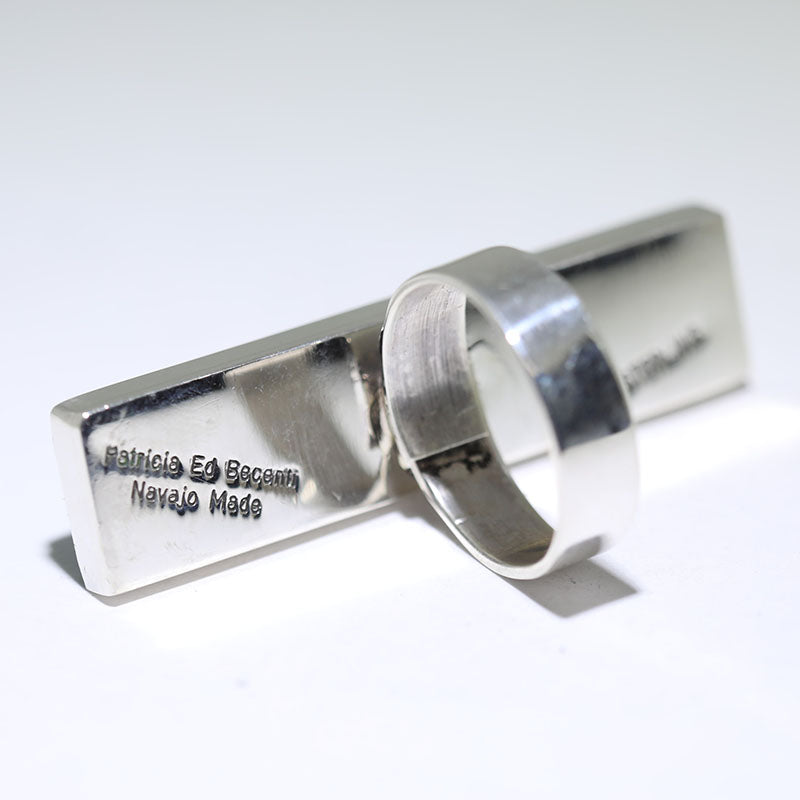 Inlay Ring by Edward/Patricia Becenti- 8.5 – Gallup Trading