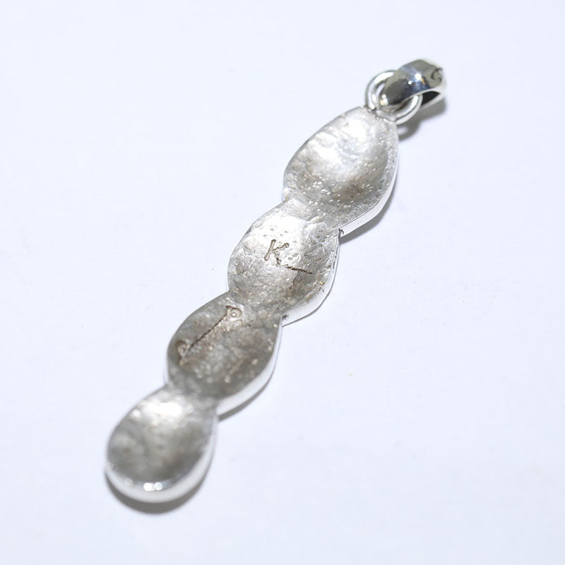 Silver Pendant by Kevin Takala – Gallup Trading