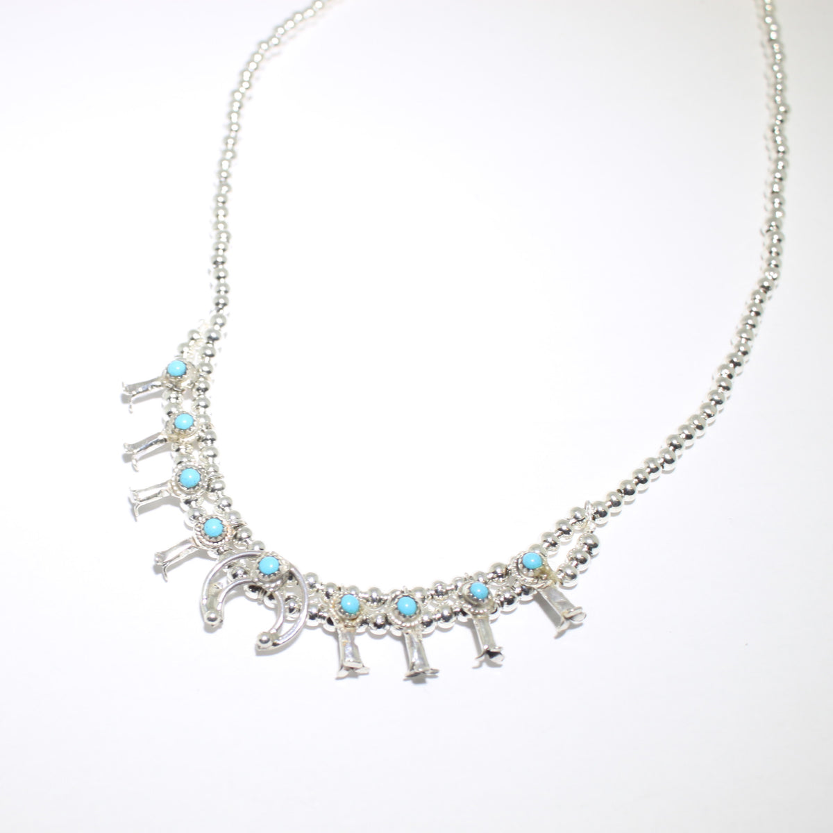 Squash Necklace by Navajo – Gallup Trading