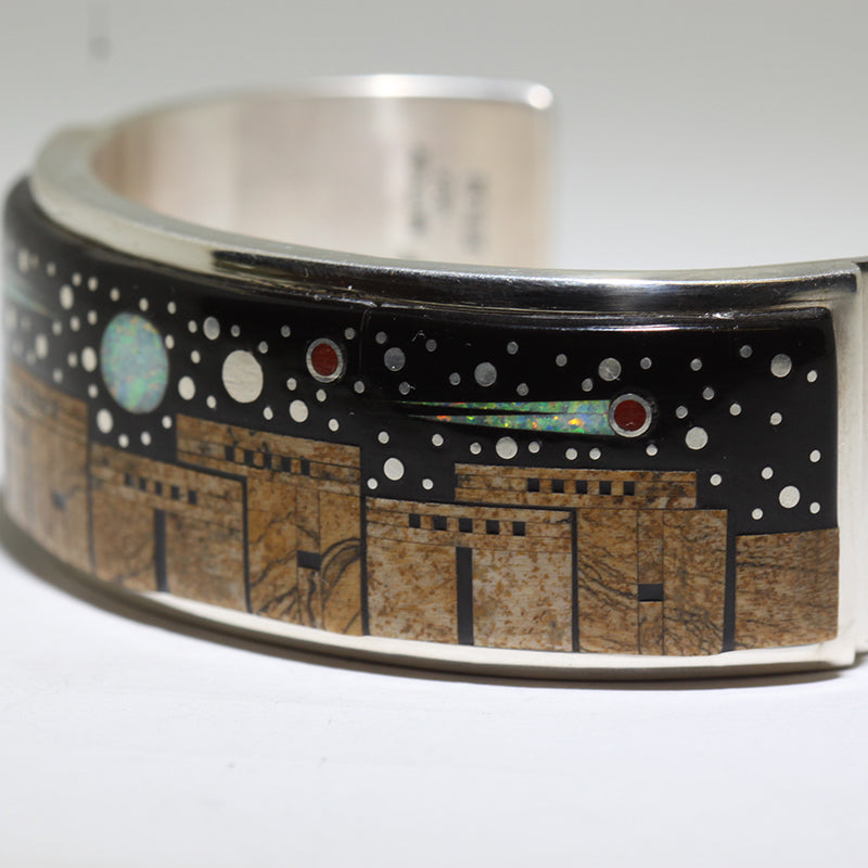 Inlay Bracelet by Matthew Jack 5-3/4" – Gallup Trading