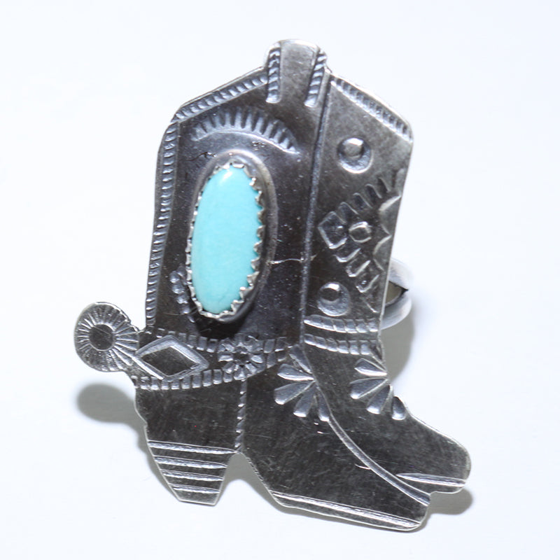 Boot Ring by Gabrielle Yazzie – Gallup Trading