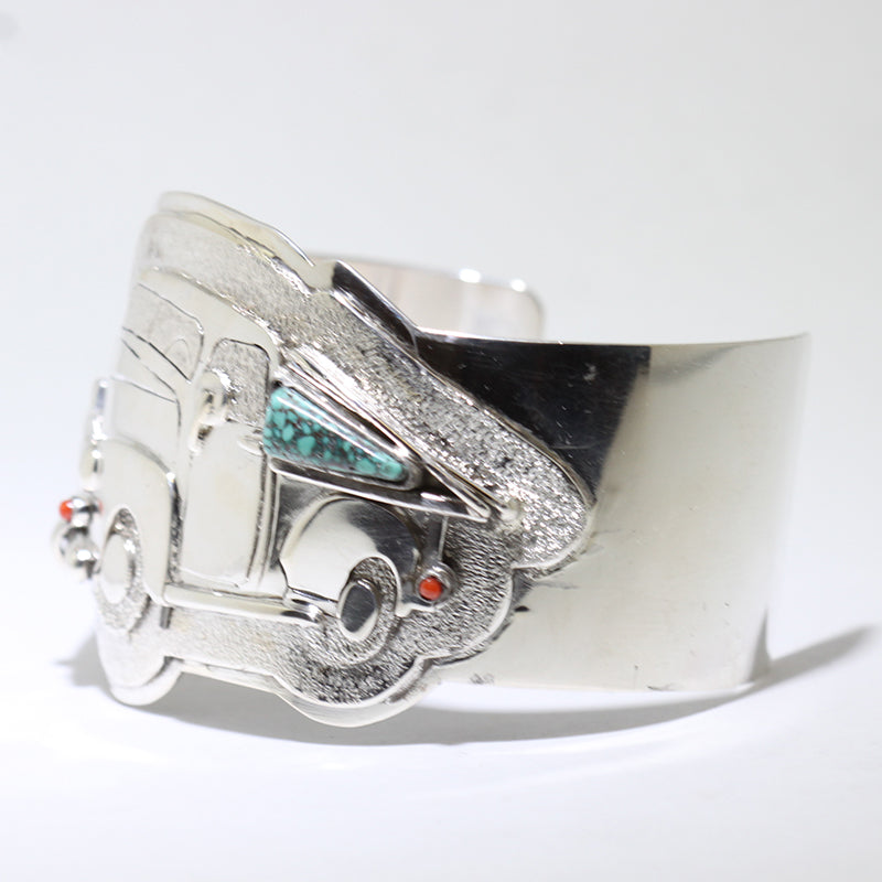 Old Chevy Bracelet by Ray Winner 5-3/4" – Gallup Trading