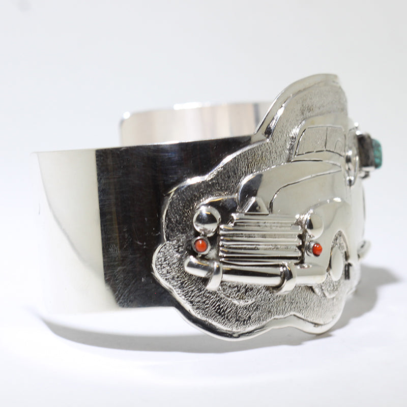 Old Chevy Bracelet by Ray Winner 5-3/4" – Gallup Trading