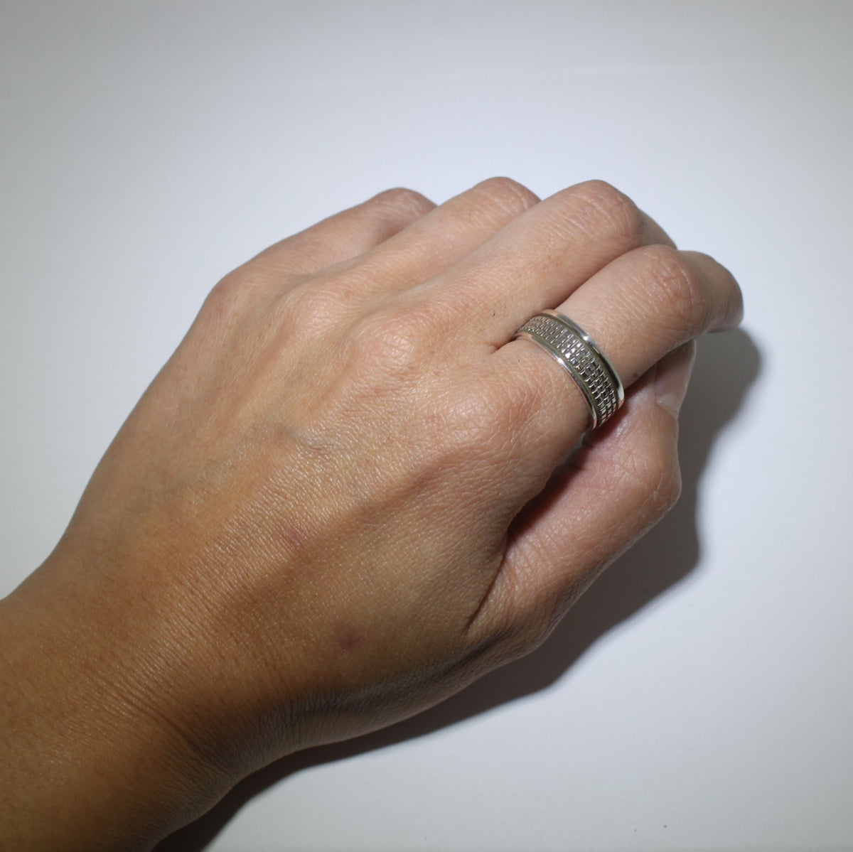 Silver Ring by Bruce Morgan – Gallup Trading