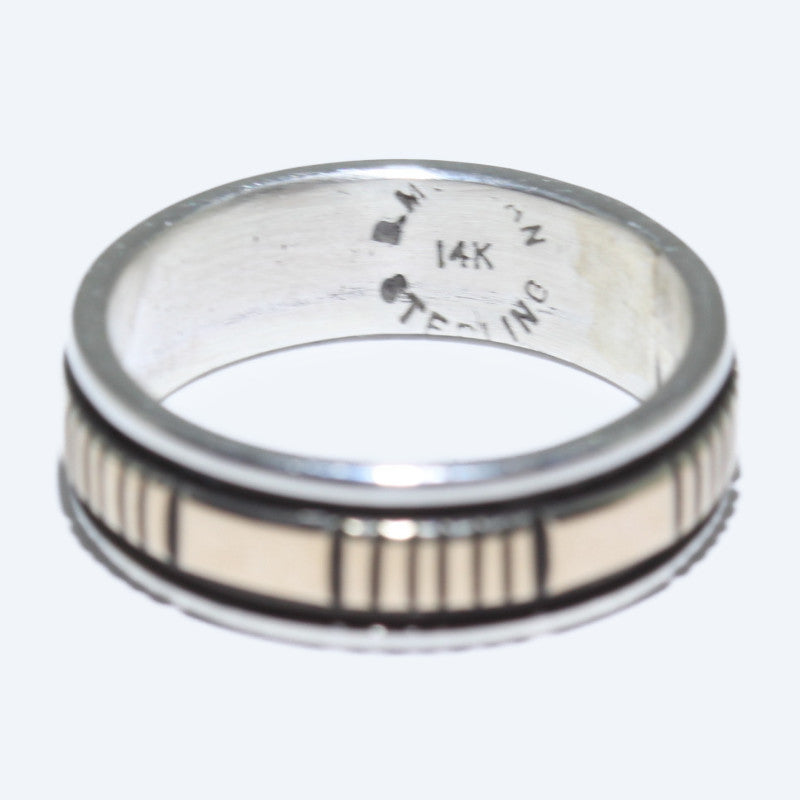 14K & Silver Ring by Bruce Morgan – Gallup Trading