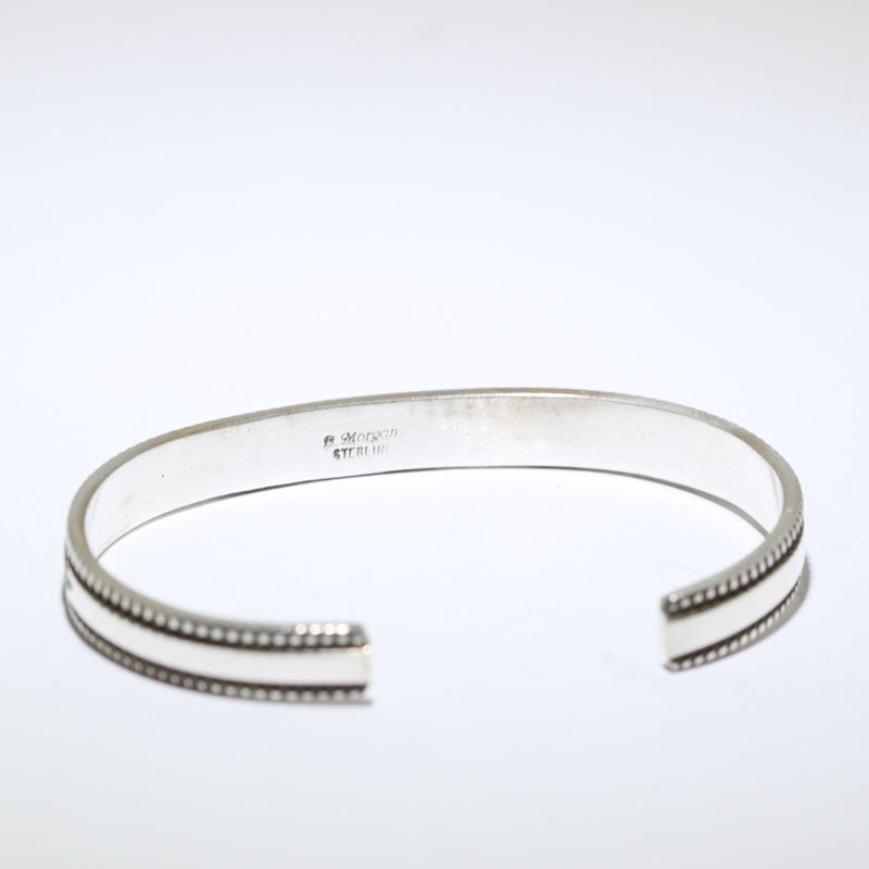 Silver Bracelet by Bruce Morgan – Gallup Trading